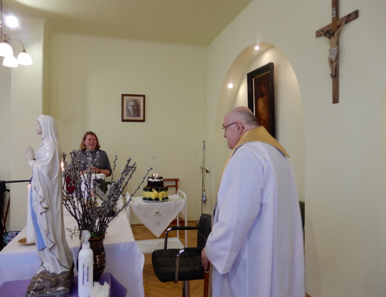 Virágvasárnap ünnepeltük Benke István atya 70. születésnapját – JSZTIO ...